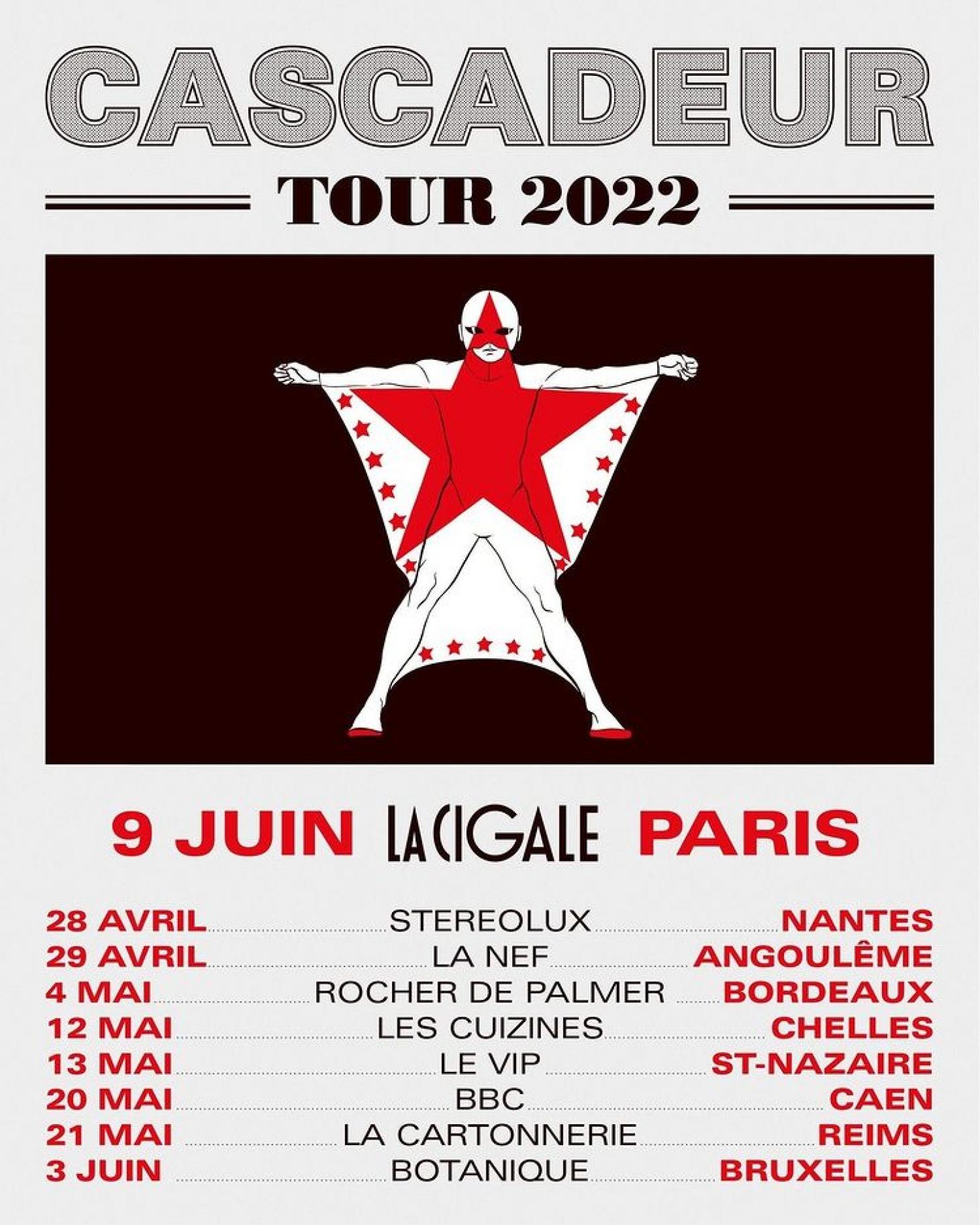 Cascadeur revient avec un nouvel album