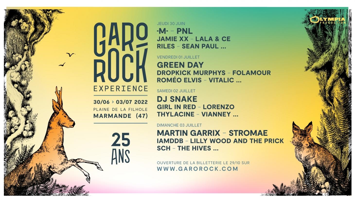Garorock 2022 : Découvrez les premiers noms à l'affiche du festival