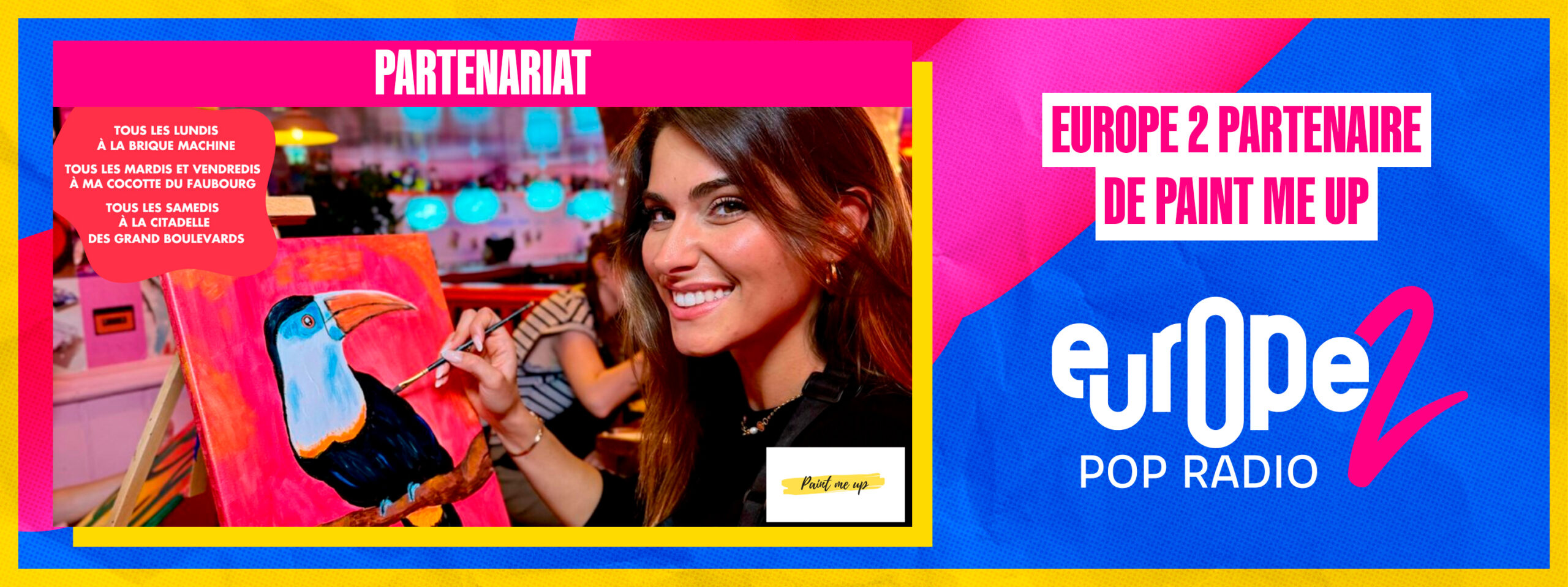 Ne manquez pas Paint Me Up - avec Europe 2